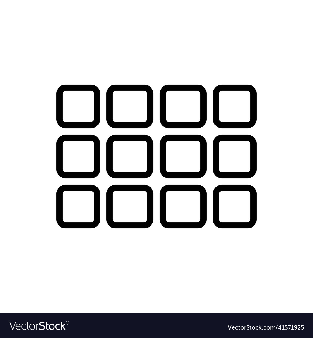 Rows Royalty Free Vector Image - VectorStock