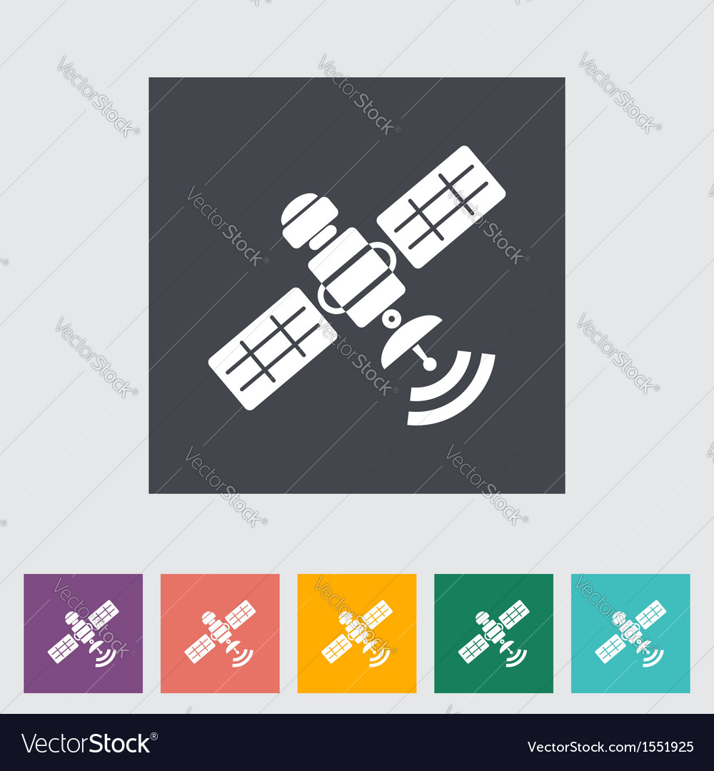 Satellite Royalty Free Vector Image - VectorStock