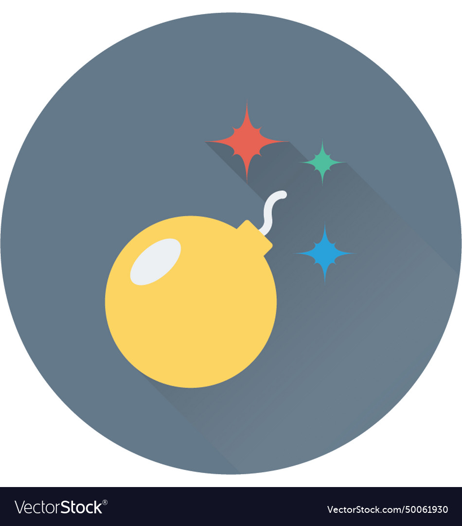 Bombshell icon Royalty Free Vector Image - VectorStock