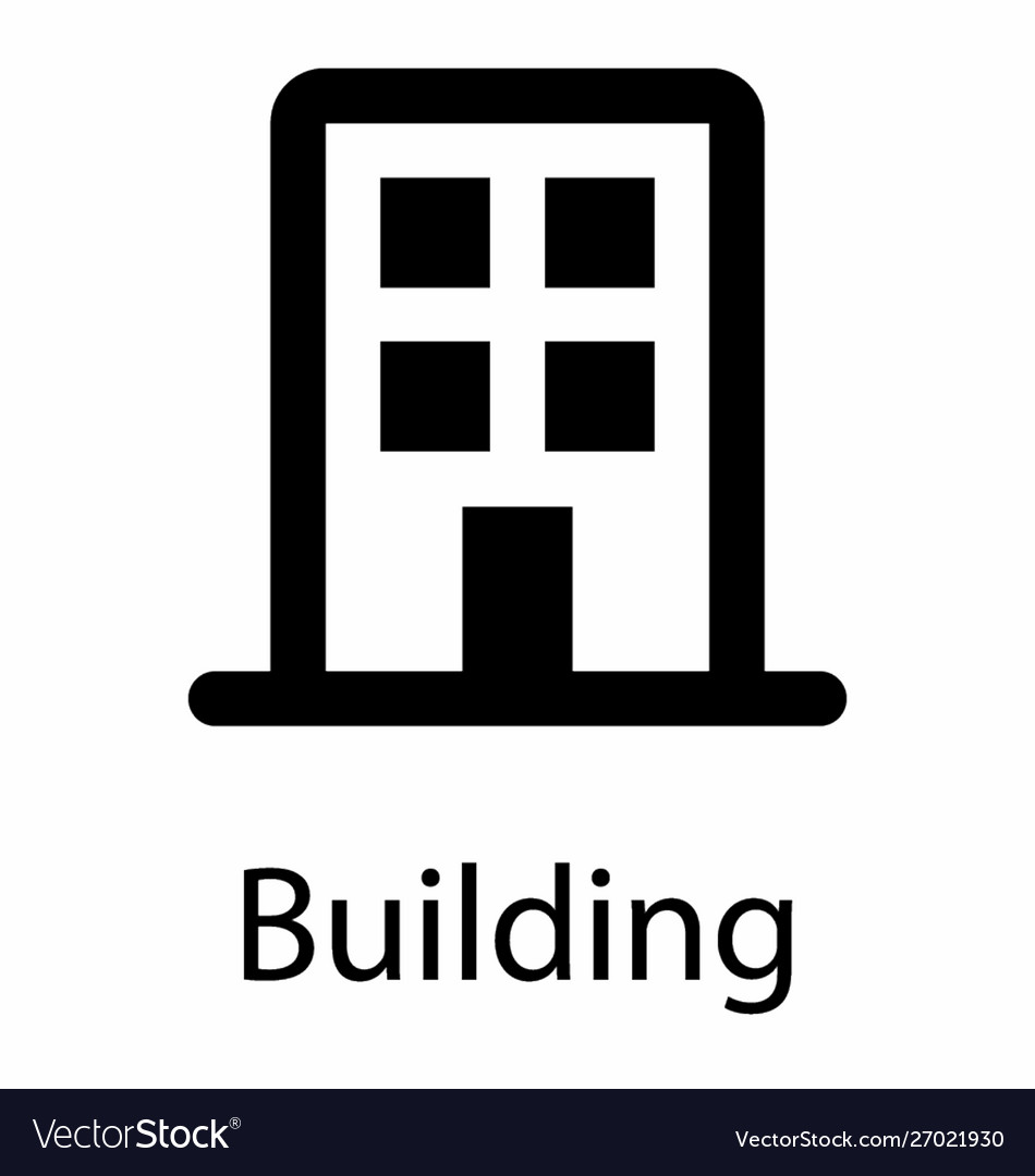 Building Royalty Free Vector Image - VectorStock