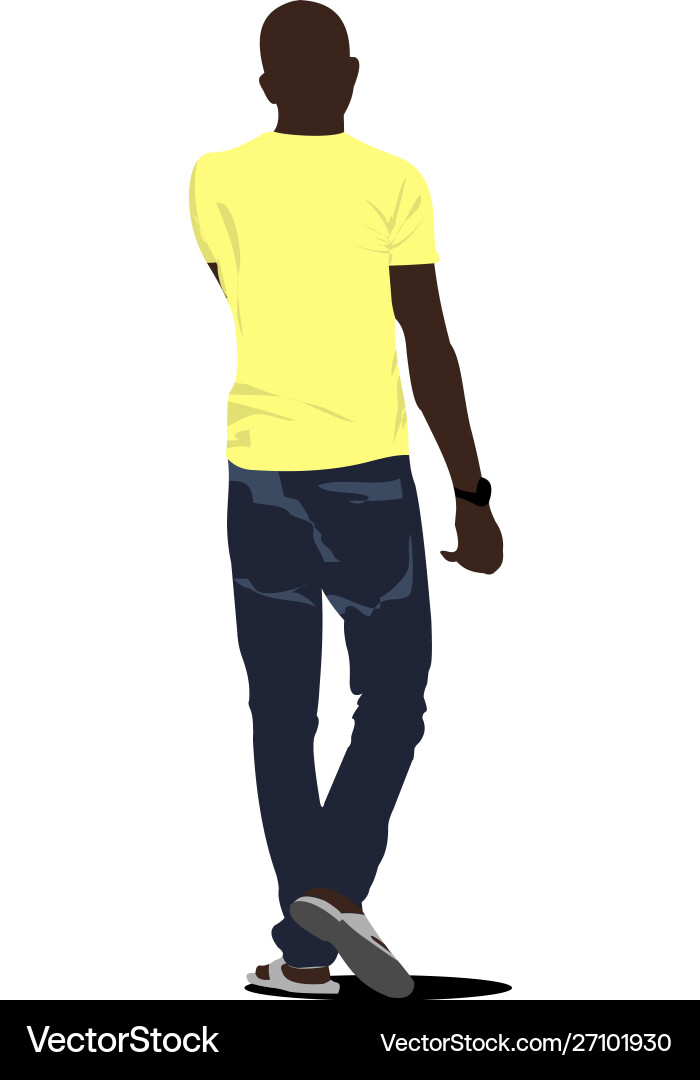 Young handsome man businessman Royalty Free Vector Image