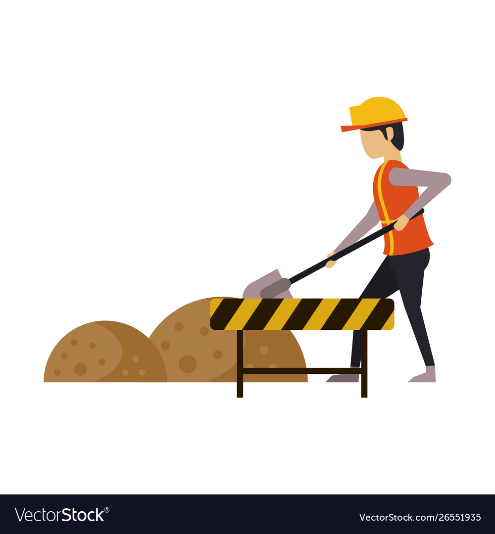 Construction architectural engineering work Vector Image