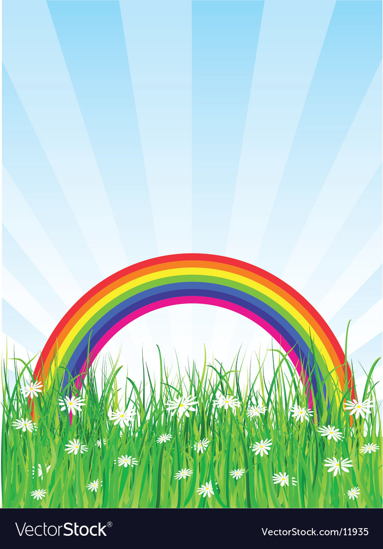 Rainbow background Royalty Free Vector Image - VectorStock
