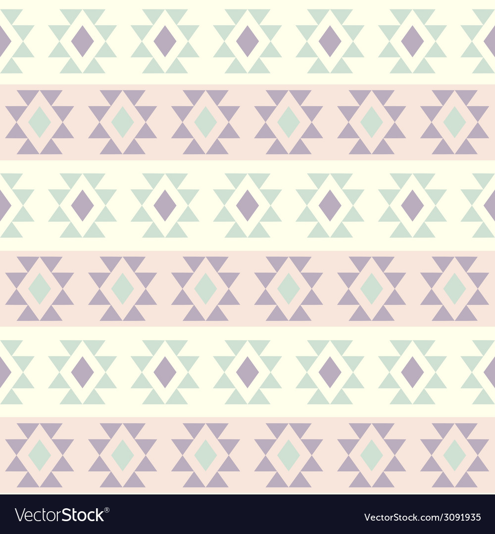 Seamless aztec pattern Royalty Free Vector Image