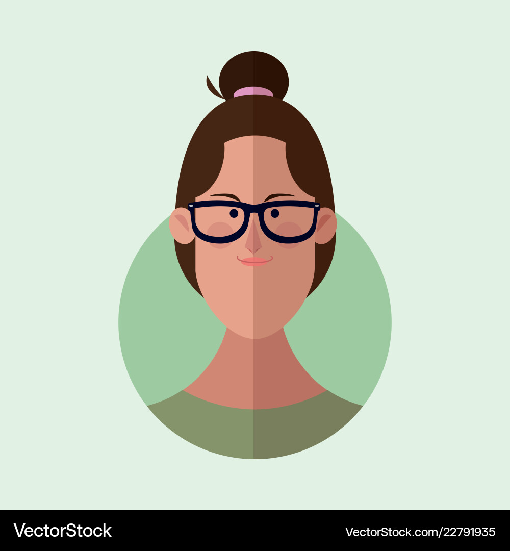 Woman face cartoon Royalty Free Vector Image - VectorStock