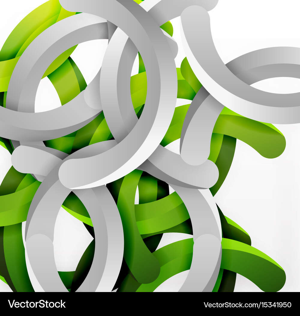 Modern 3d geometrical style background arch Vector Image