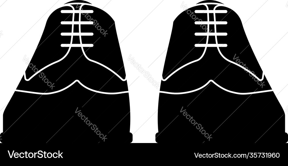 Business shoes icon Royalty Free Vector Image - VectorStock