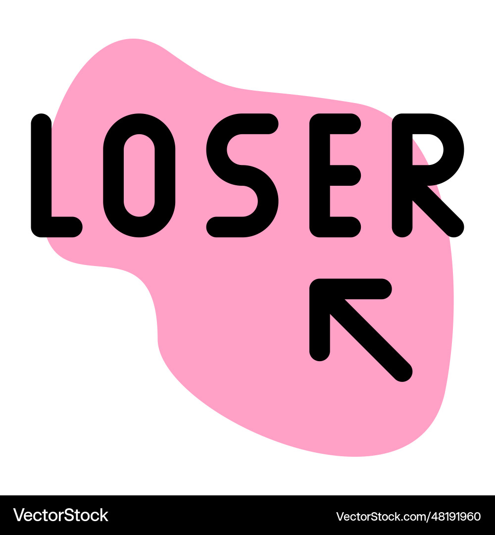Offensive comment used for cyber bullying Vector Image
