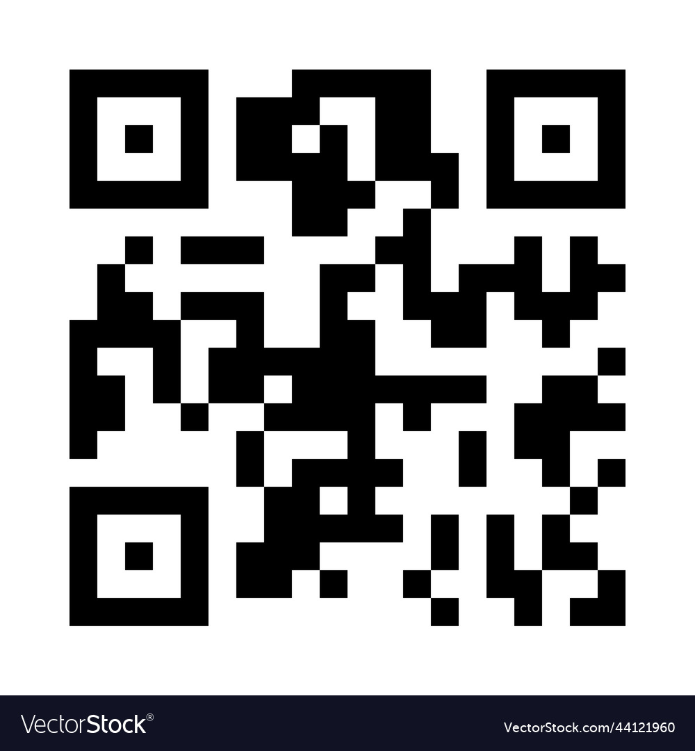Qr code Royalty Free Vector Image - VectorStock