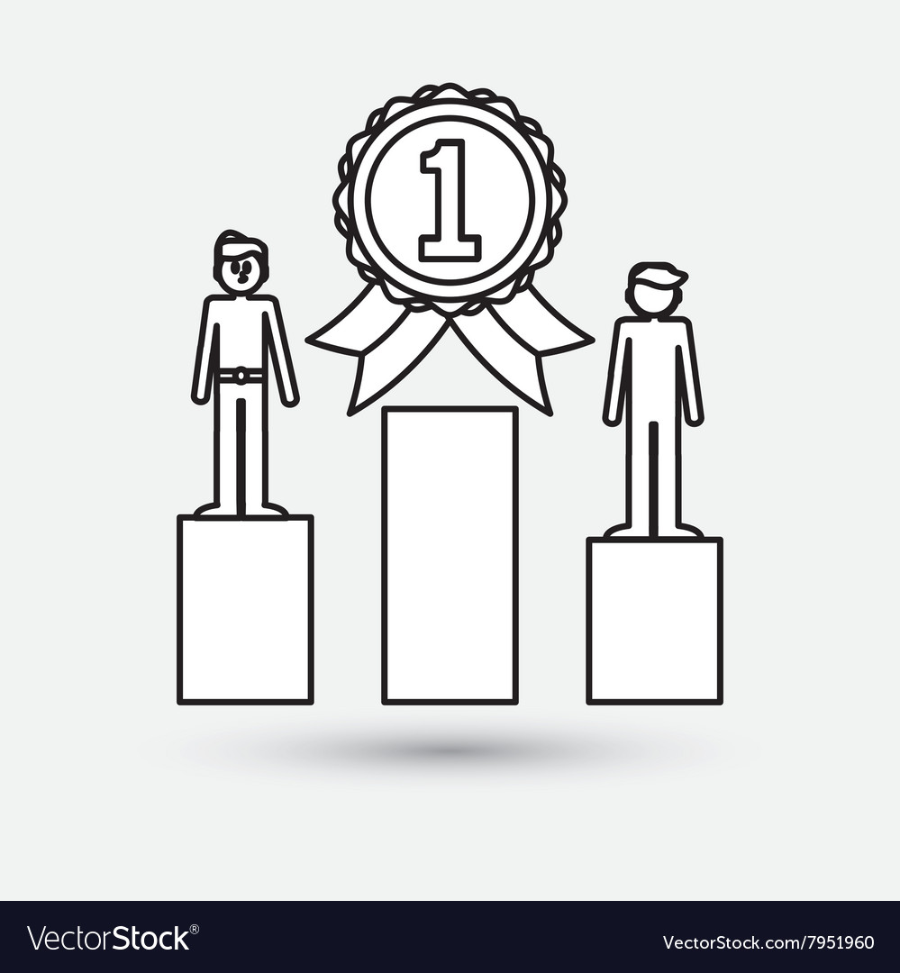 Winner icon design Royalty Free Vector Image - VectorStock