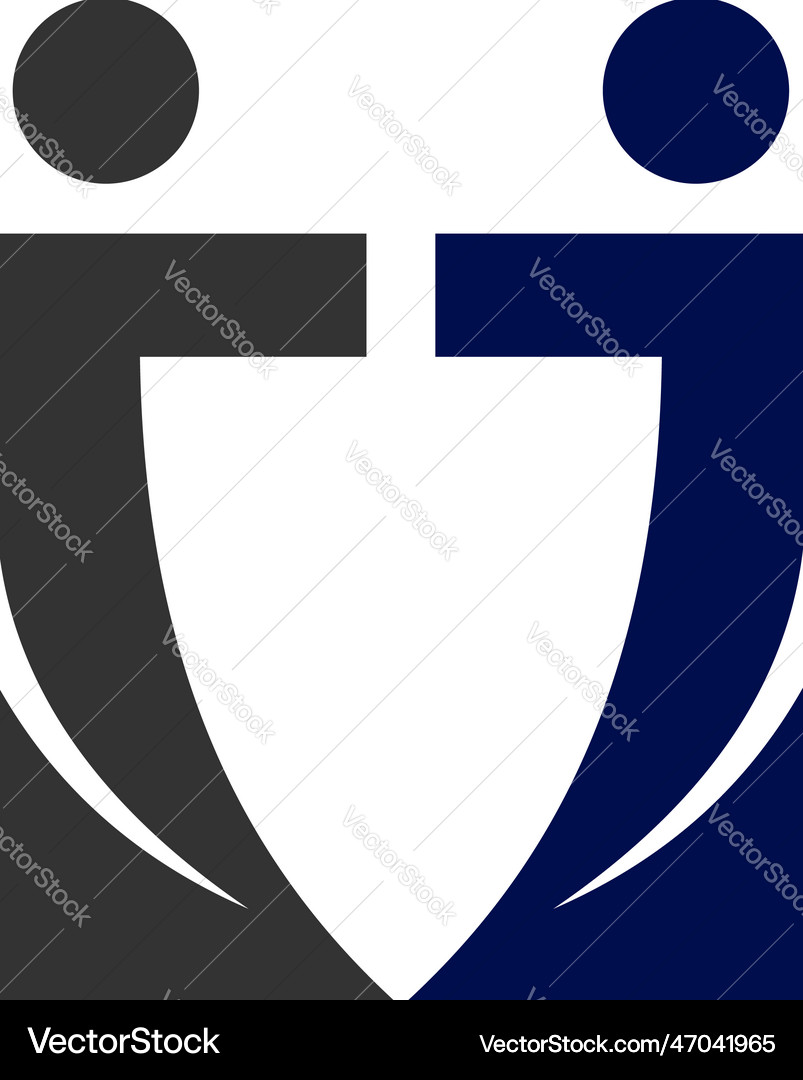 Alliance logo template icon brand identity Vector Image