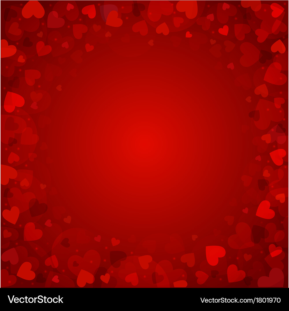 Background of hearts Royalty Free Vector Image