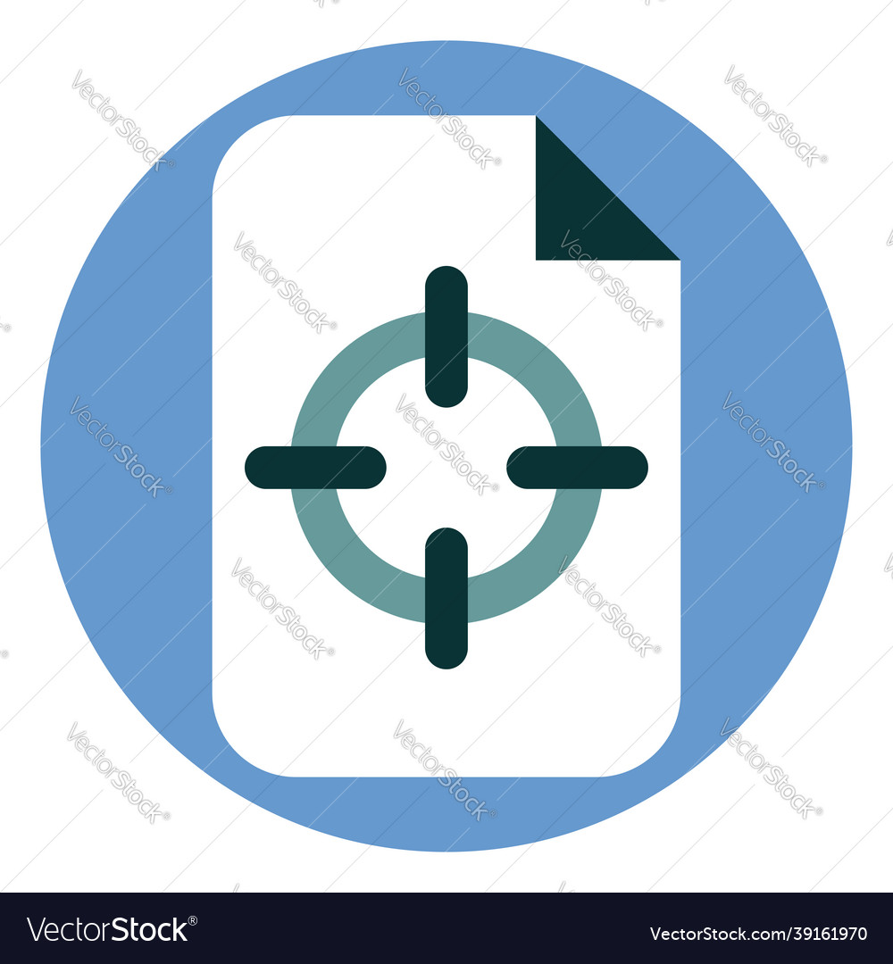 Security file on a white background Royalty Free Vector