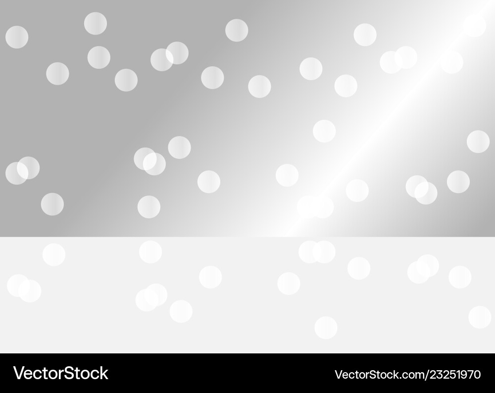 Silver mirrored background for you product Vector Image