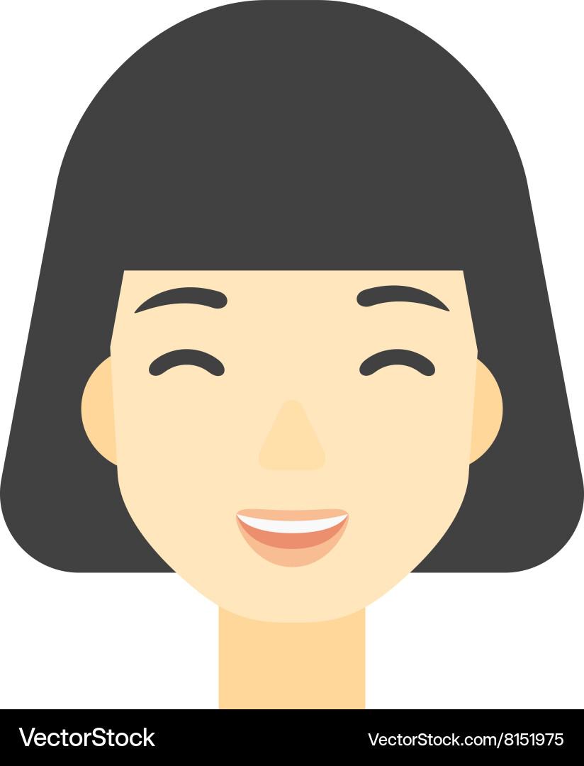 Cheerful woman experiencing euphoria Royalty Free Vector