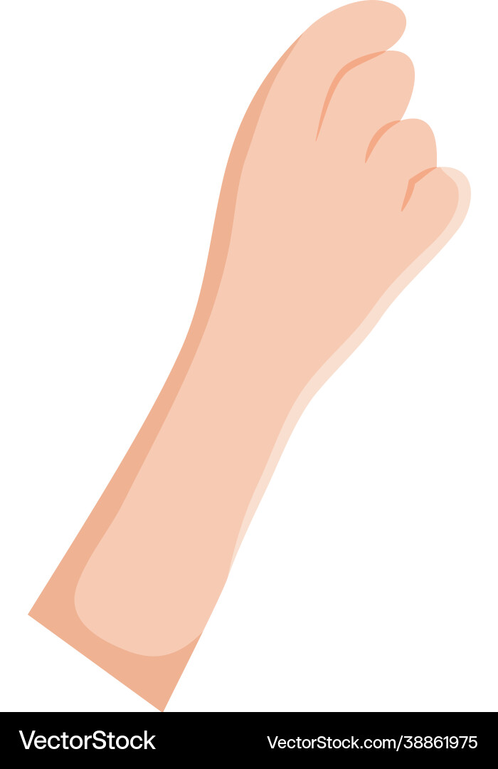 Icon hand Royalty Free Vector Image - VectorStock