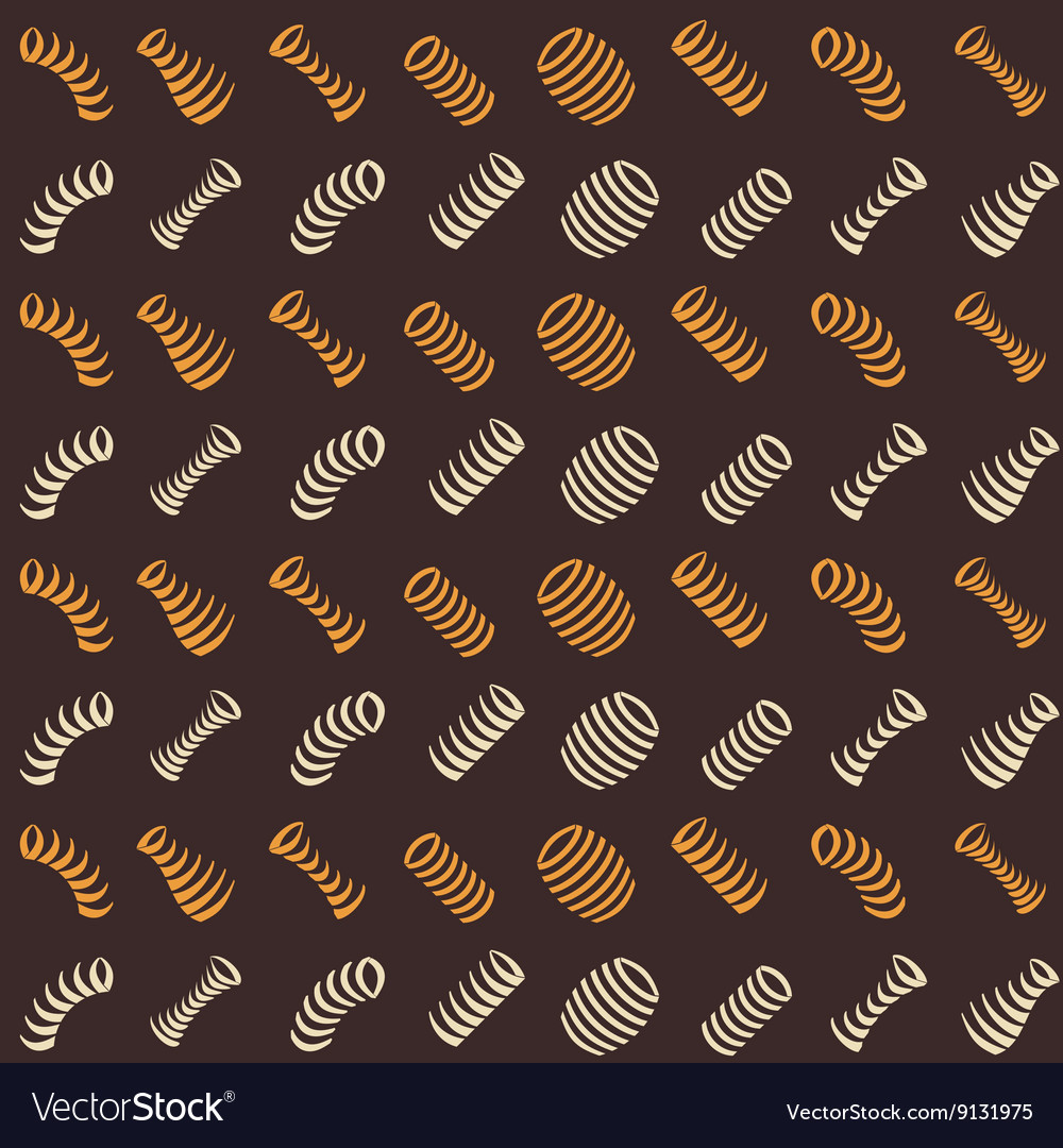 Seamless background with springs Royalty Free Vector Image