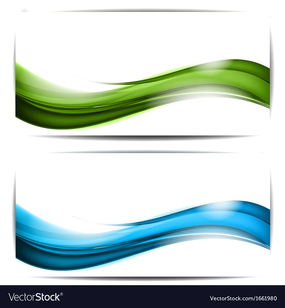 Abstract colored wave on background Royalty Free Vector