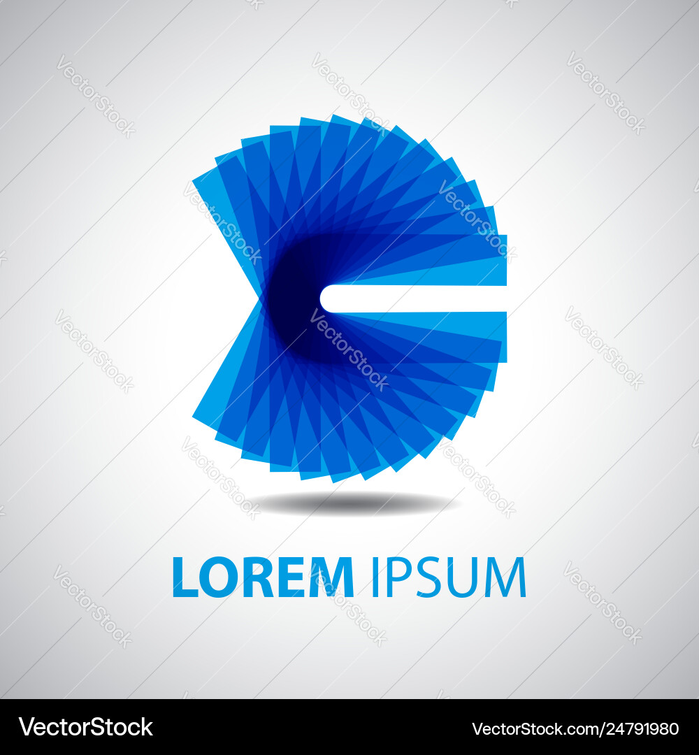 Abstract logo for your business Royalty Free Vector Image