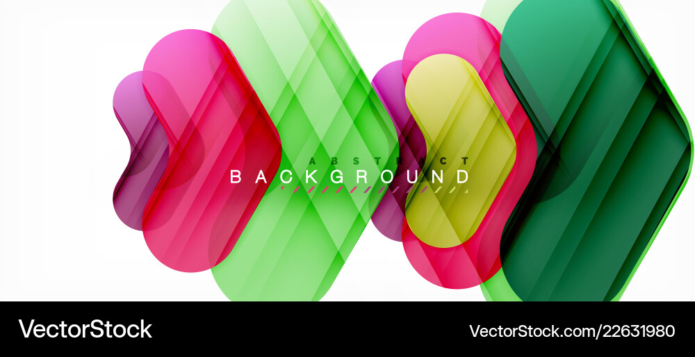 Colorful glossy arrows abstract background Vector Image