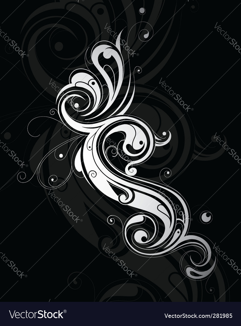Swirl design elements Royalty Free Vector Image