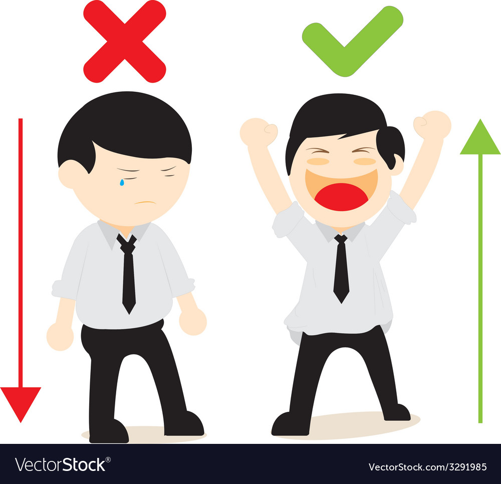 Two men Royalty Free Vector Image - VectorStock