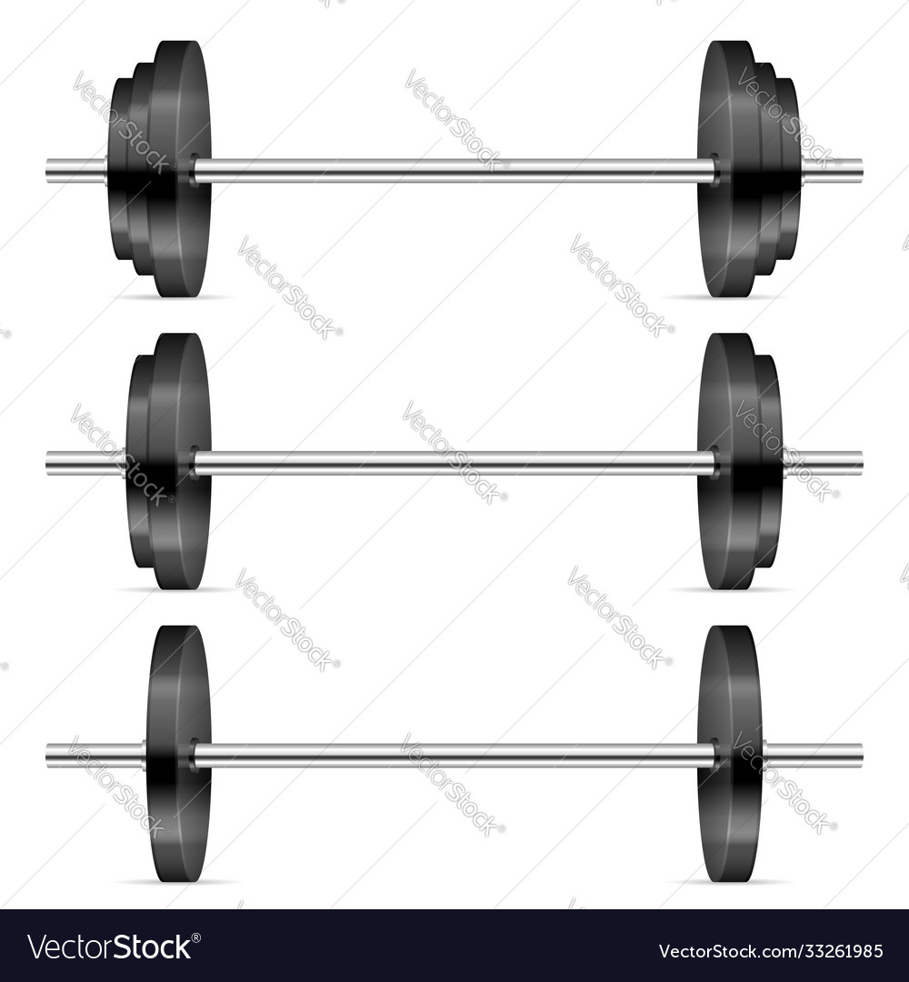 Weights set Royalty Free Vector Image - VectorStock