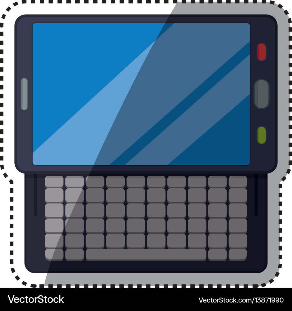 Mobile smartphone technology Royalty Free Vector Image