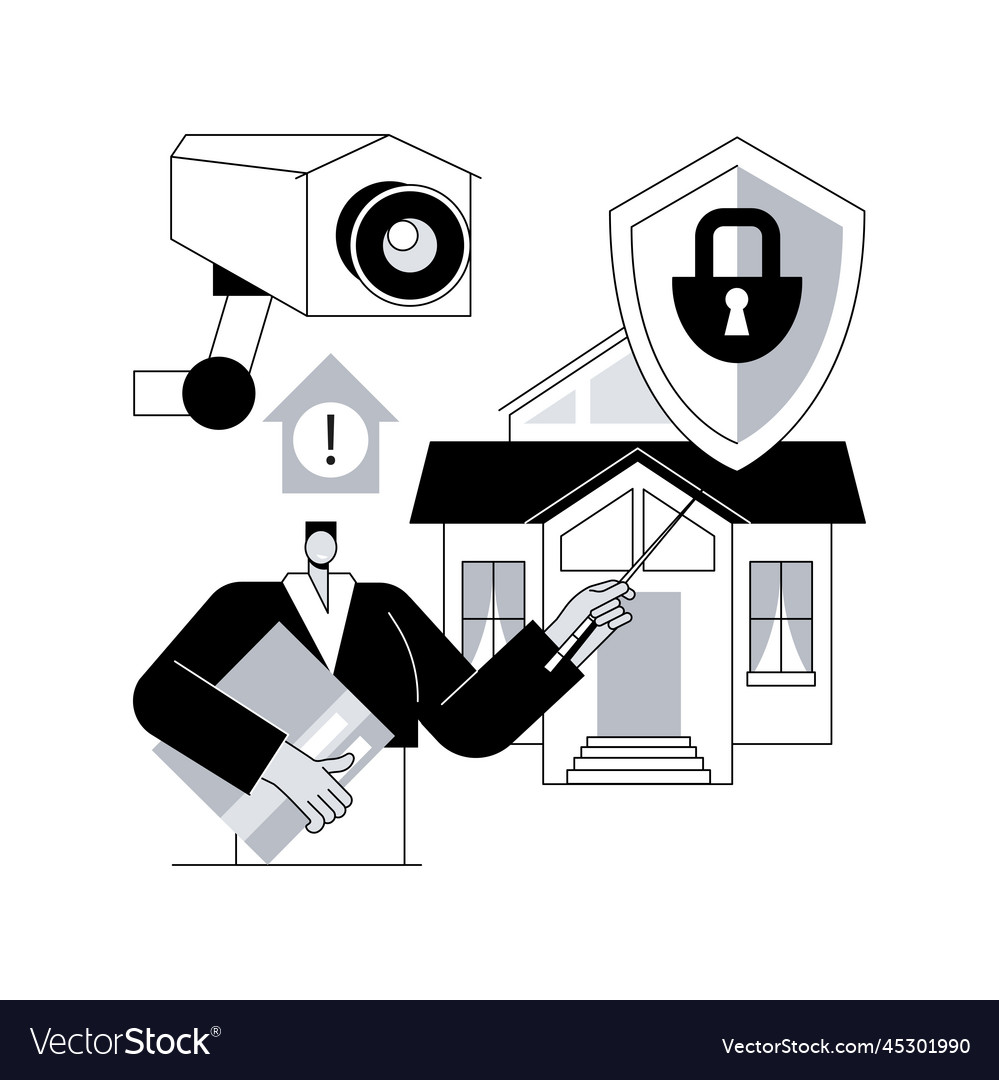 Security systems design abstract concept Vector Image Security systems design abstract concept Vector Image