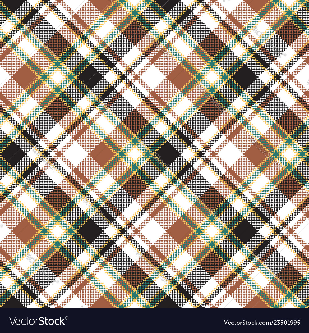 Check plaid seamless pattern Royalty Free Vector Image
