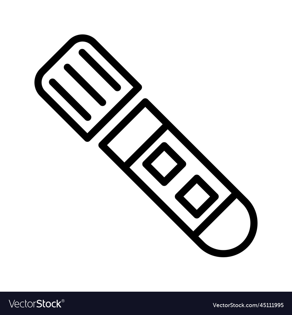 Sample tubes icon Royalty Free Vector Image - VectorStock