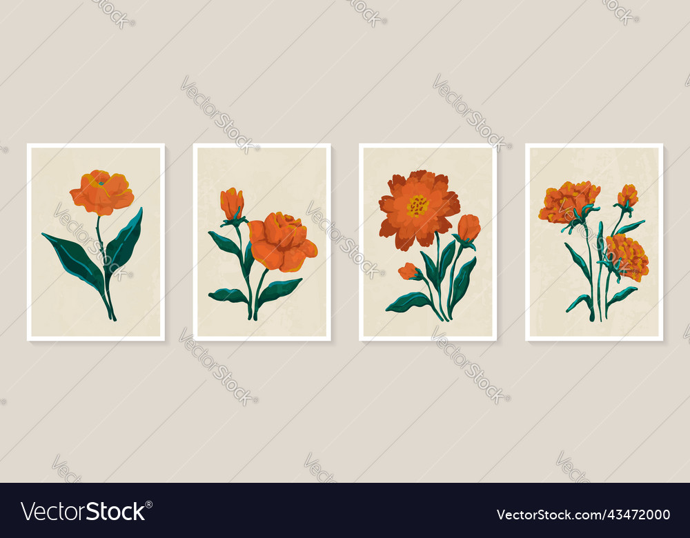 Creative minimalist abstract art background Vector Image