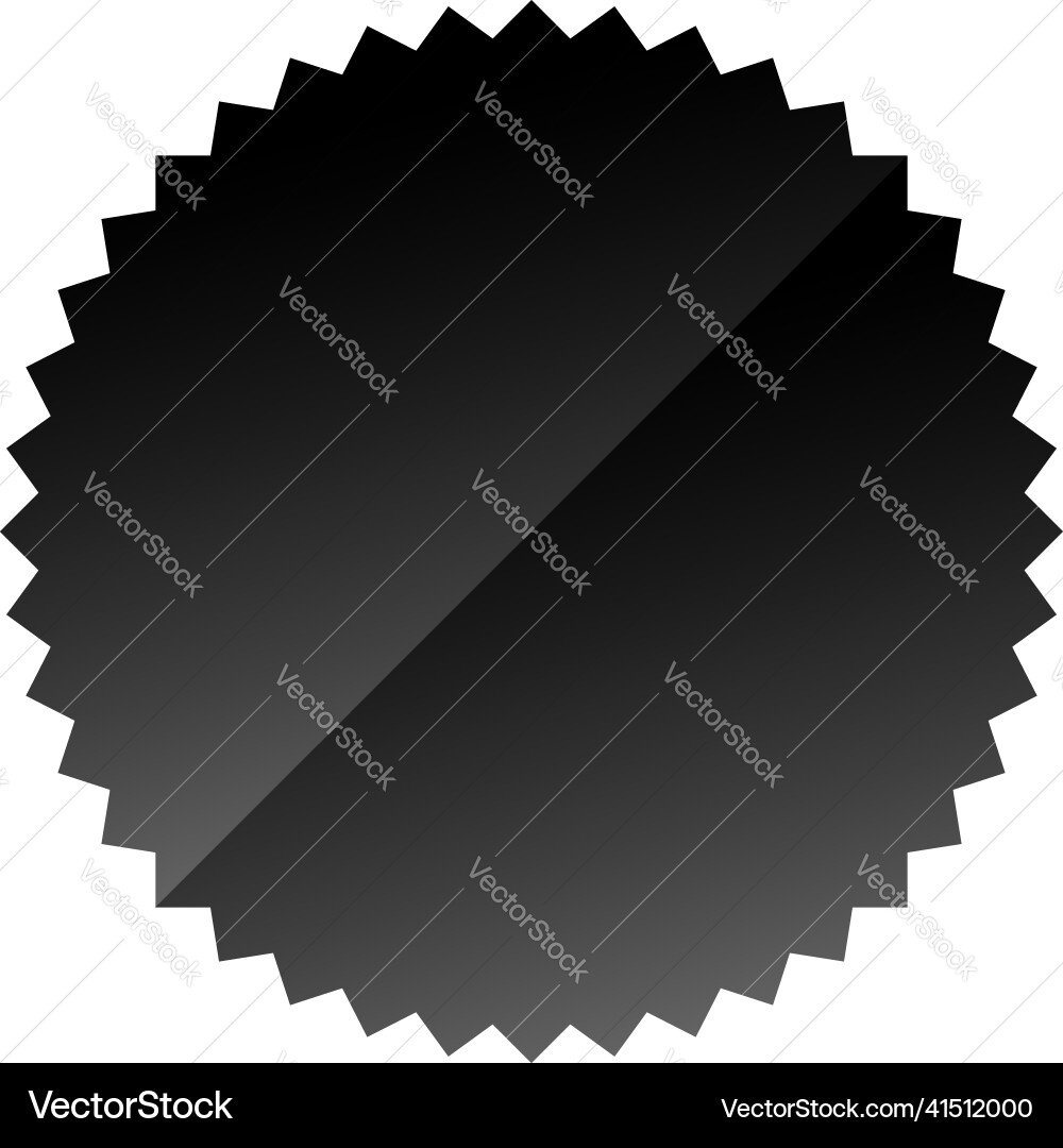 Starburst sunburst price tag flash shape Vector Image