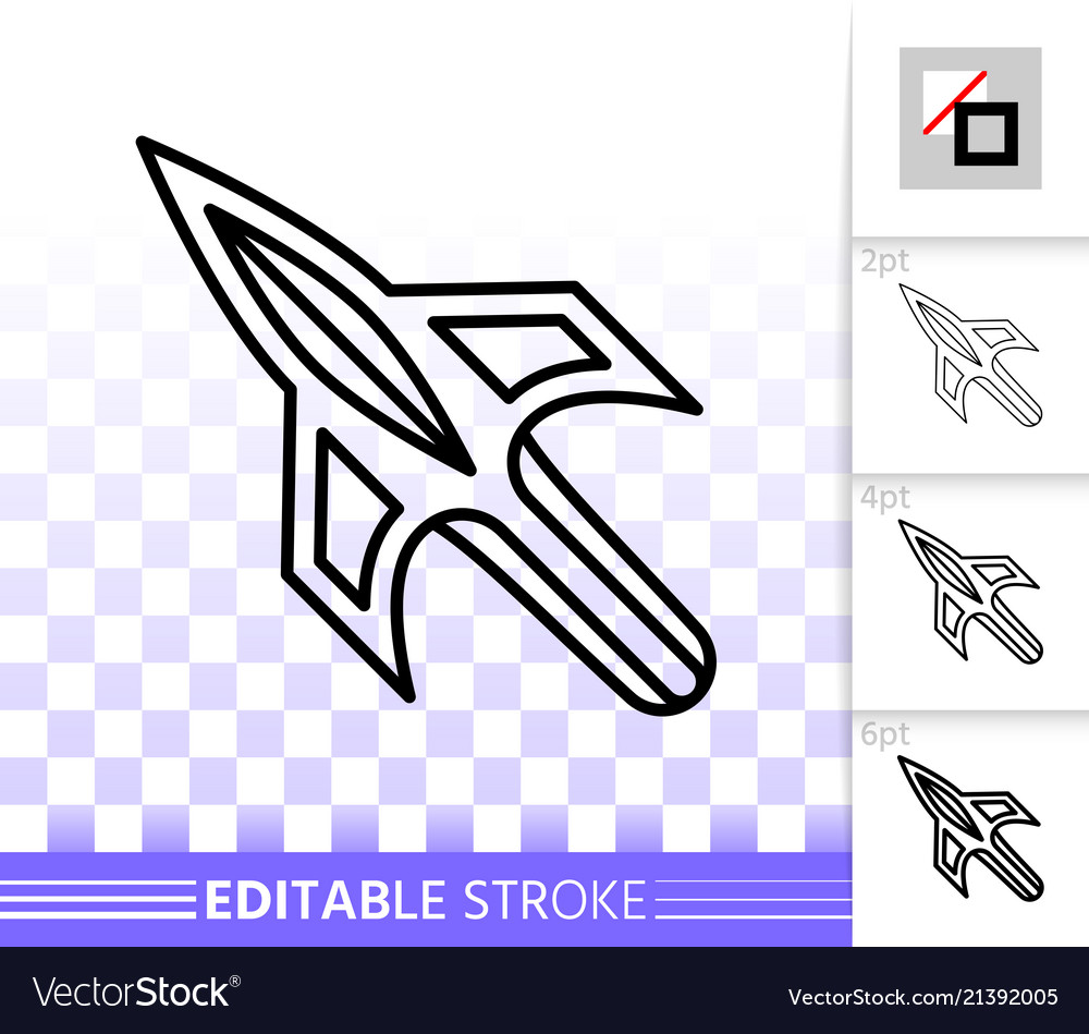 Mouse cursor simple black line icon Royalty Free Vector