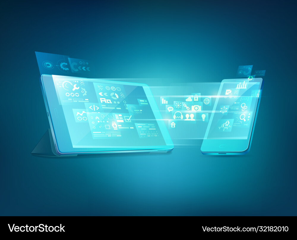 Crossplatform2 Royalty Free Vector Image - VectorStock