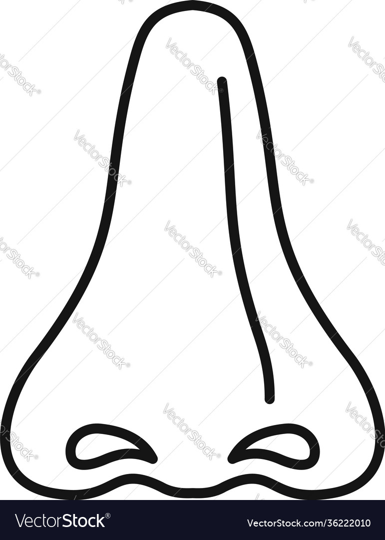 Sommelier nose icon outline style Royalty Free Vector Image Sommelier nose icon outline style Royalty Free Vector Image
