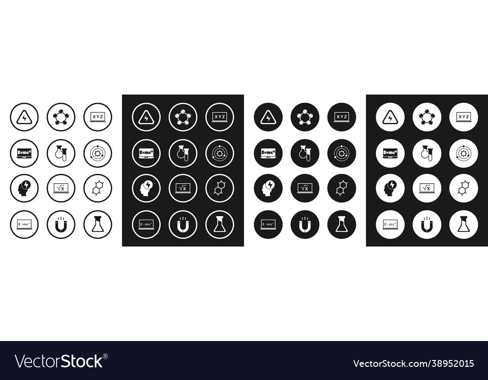 Set xyz coordinate system test tube and flask Vector Image Set xyz coordinate system test tube and flask Vector Image
