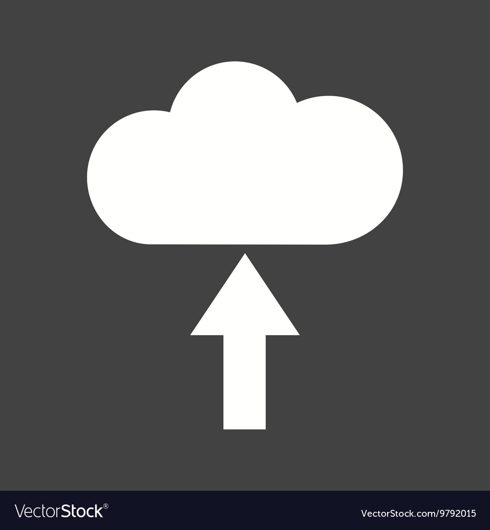 Upload to cloud Royalty Free Vector Image - VectorStock