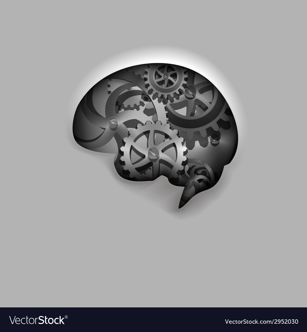 Human brain Royalty Free Vector Image - VectorStock