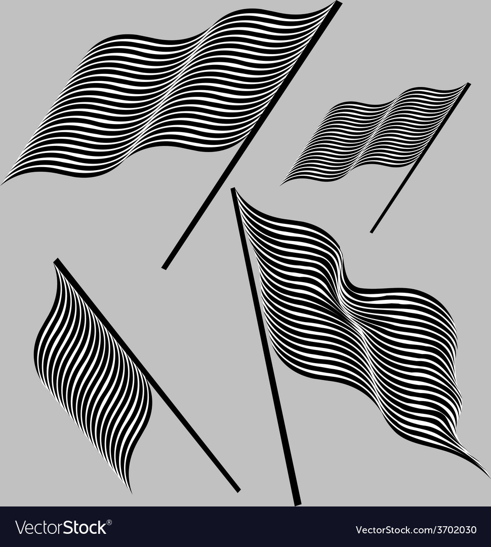 Set of flags Royalty Free Vector Image - VectorStock