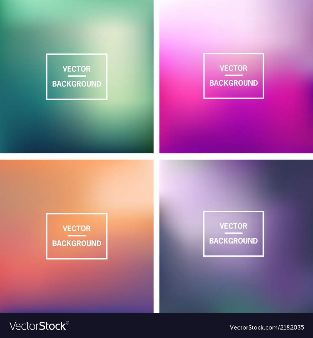 Blurred background Royalty Free Vector Image - VectorStock