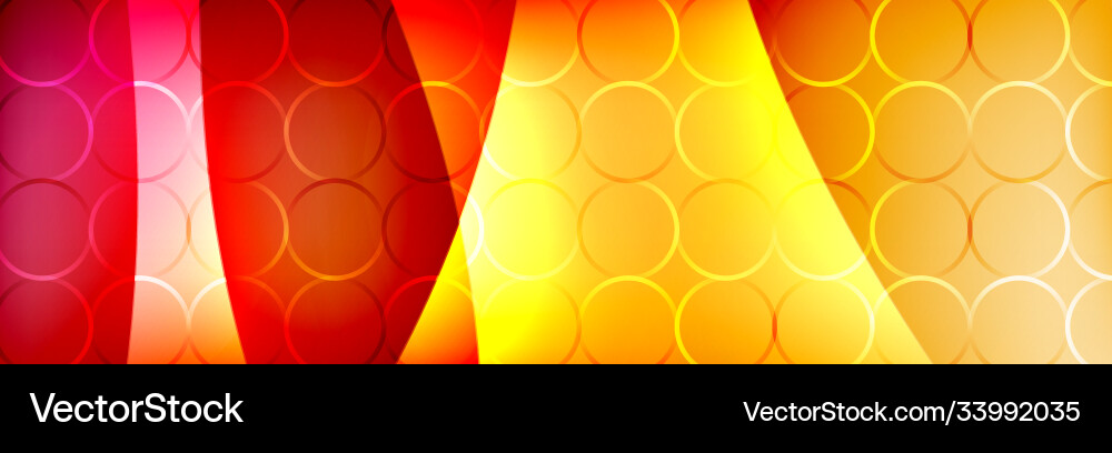 Fluid gradient neon color waves abstract Vector Image