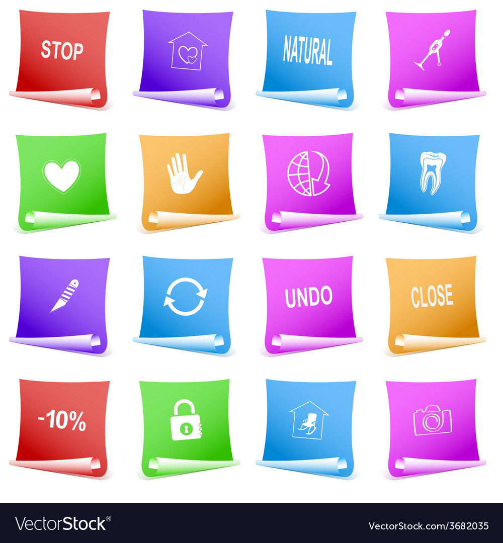 Set Royalty Free Vector Image - VectorStock