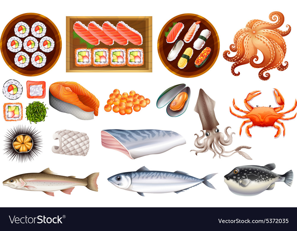 Sushi Royalty Free Vector Image - VectorStock