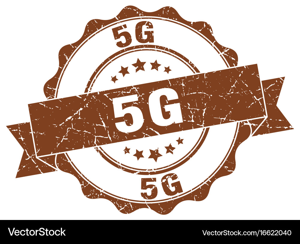5g stamp sign seal Royalty Free Vector Image - VectorStock