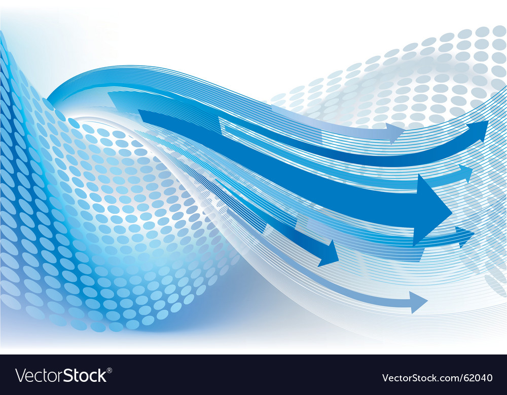 Arrow background Royalty Free Vector Image - VectorStock