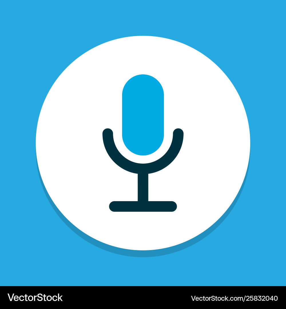 Video chat icon colored symbol premium quality Vector Image