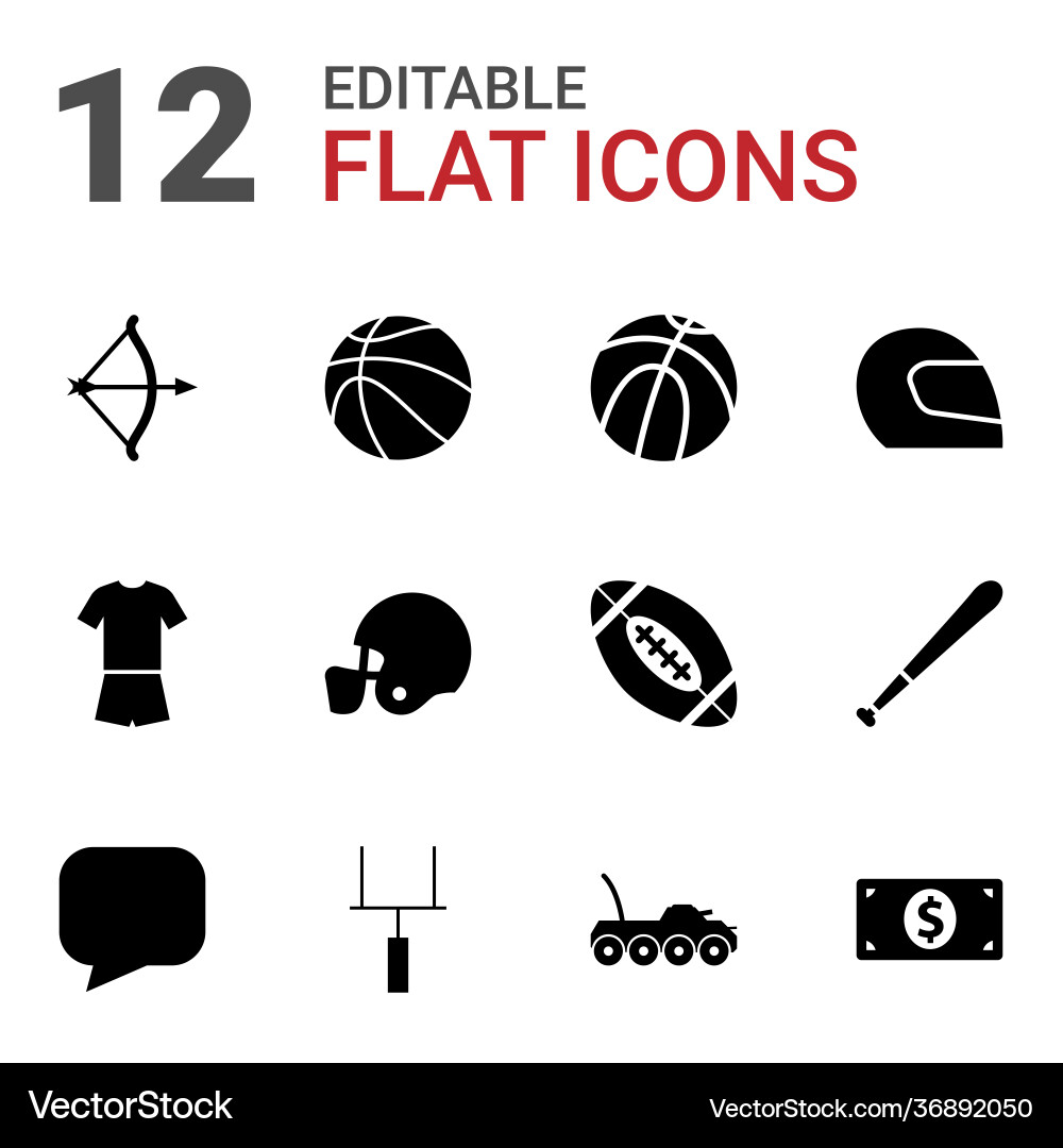 12 american icons Royalty Free Vector Image - VectorStock