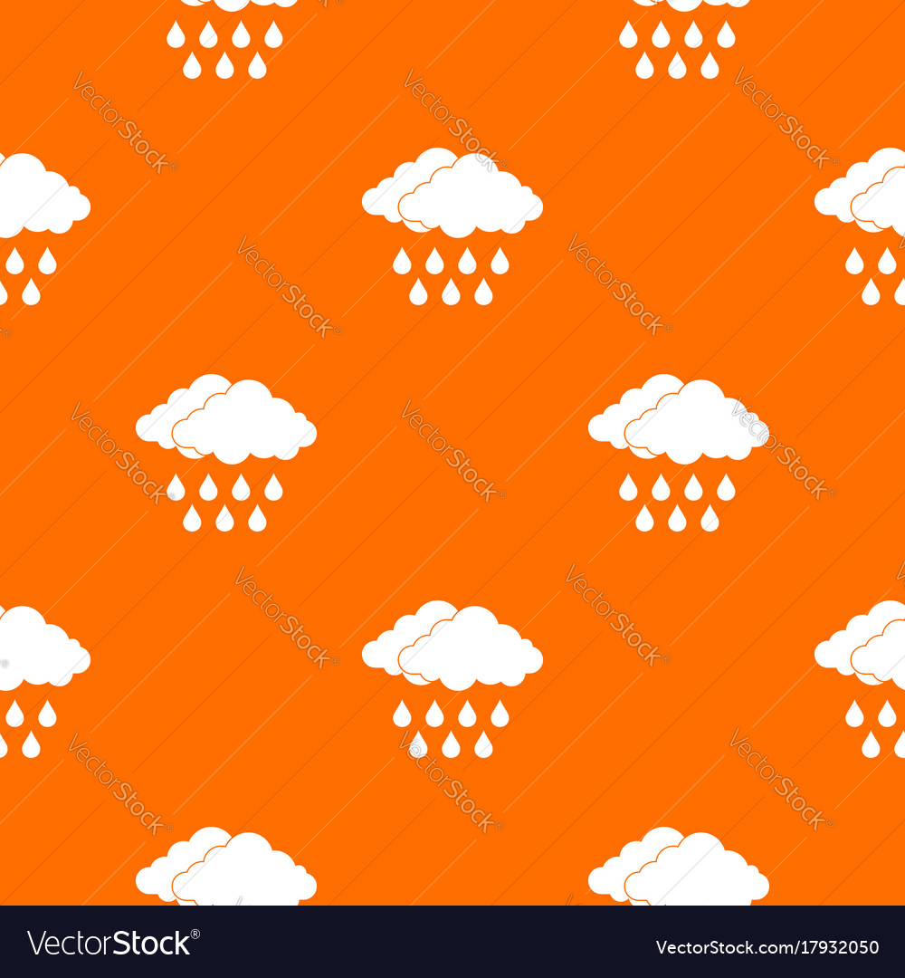 Cloud pattern seamless Royalty Free Vector Image
