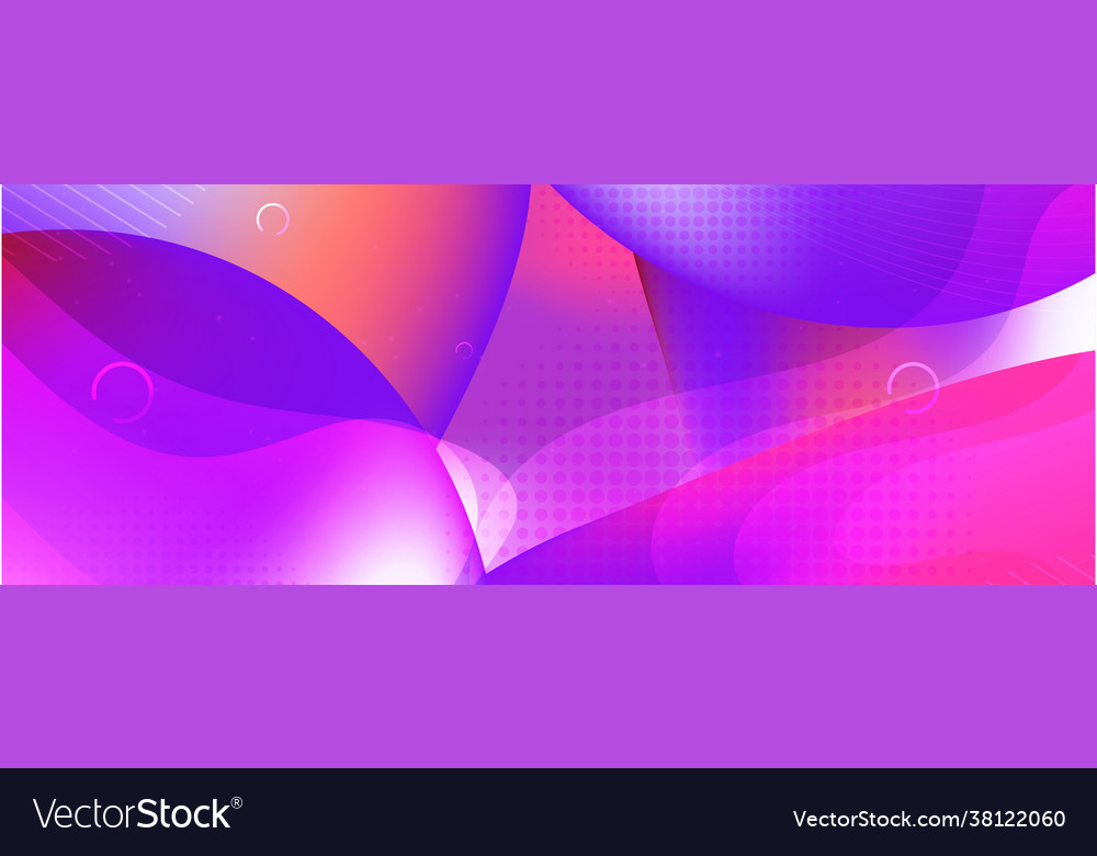 Abstract Dynamic Colorful Gradient Background Vector Image